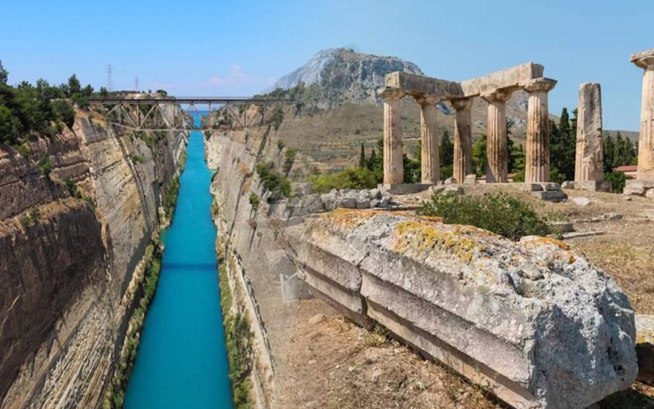 Εκδρομή στην Αρχαία Κόρινθο, Διώρυγα Κορίνθου