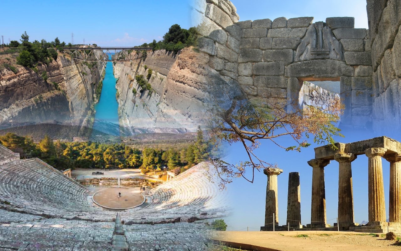 Εκδρομή Μυκήνες, Αρχαία Κόρινθος & Κανάλι, Επίδαυρος